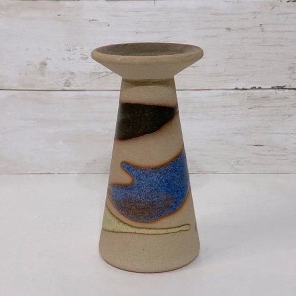 Accents | Vtg Mcm Alfa Dom Studio Art Pottery Vase Dominican Republic ...